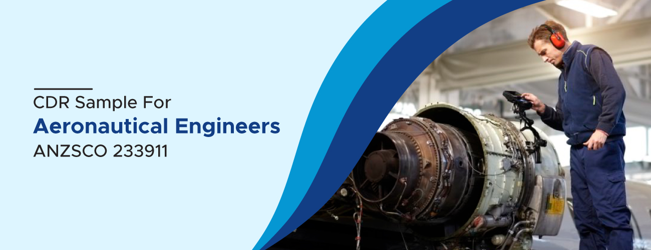 CDR Sample for Aeronautical Engineers | CDRWritingExpert