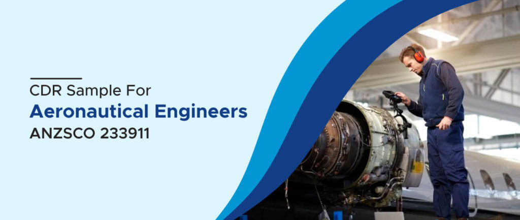 CDR Sample for Aeronautical Engineers | CDRWritingExpert