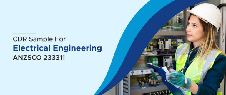 CDR Sample for Electrical Engineers | CDRWritingExpert