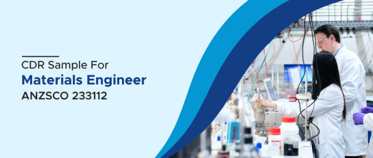 CDR Sample for Materials Engineers | CDRWritingExpert